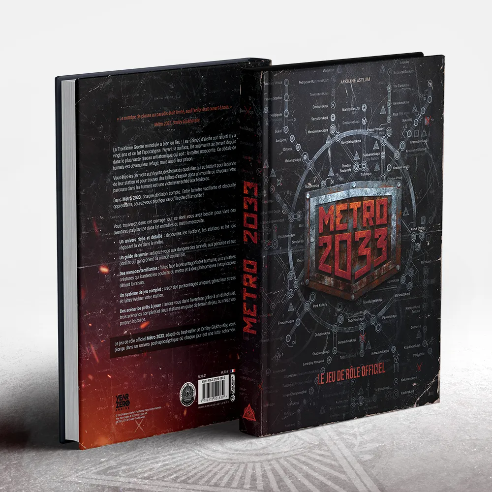 METRO 2033 - METRO 2033 - Deck Événement - Arkhane Asylum Edition de ...