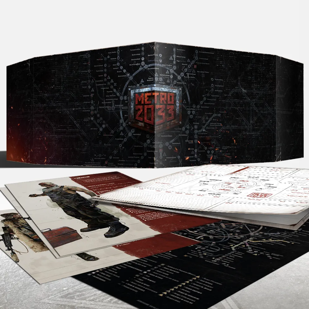 METRO 2033 - METRO 2033 - Deck Événement - Arkhane Asylum Edition de ...
